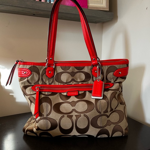 Coach | Bags | Coach Signature Purse Handbag | Poshmark